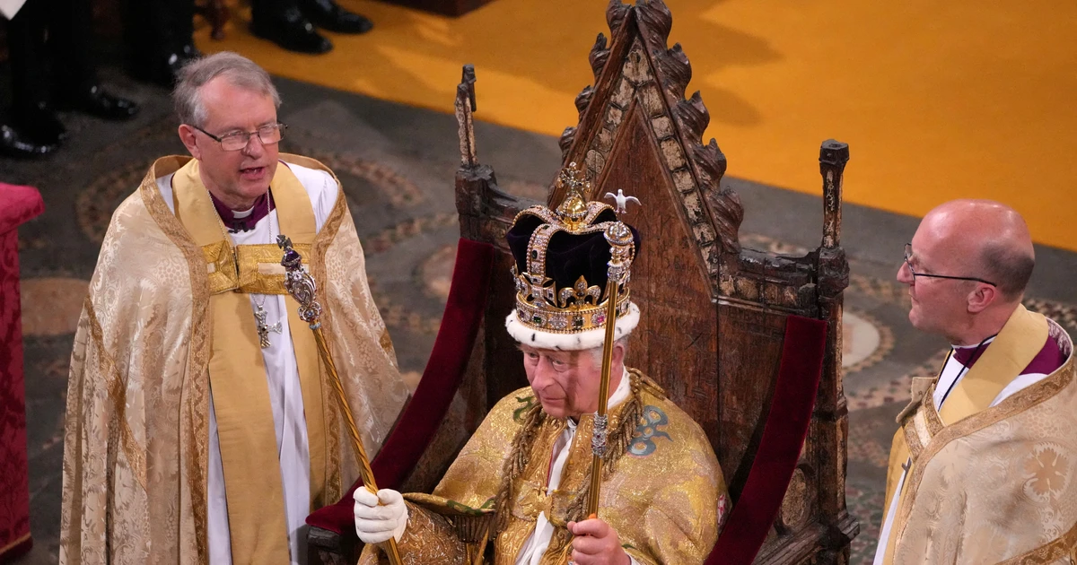 Chùm ảnh: Lễ đăng cơ của Vua Charles III tại Tu viện Westminster | Báo ...
