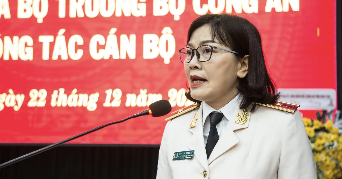 Thiếu tướng Nguyễn Thị Xuân làm Phó giám đốc Công an Đắk Lắk | Báo Pháp Luật TP. Hồ Chí Minh