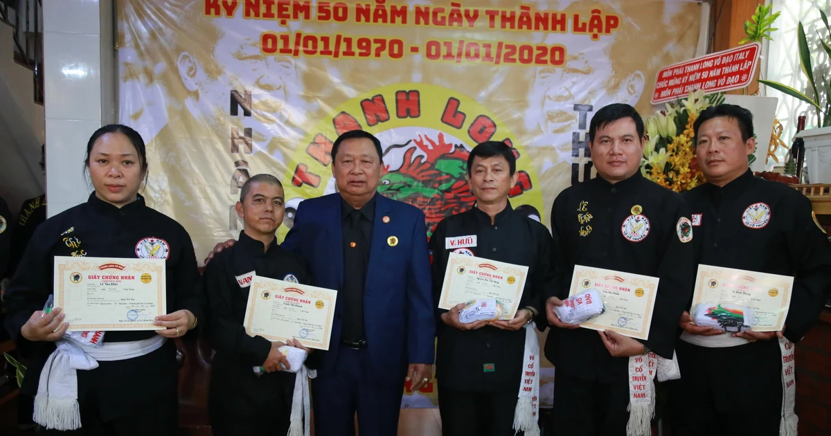 Vinh danh nửa thế kỷ Thanh Long Võ Đạo | Báo Pháp Luật TP. Hồ Chí Minh