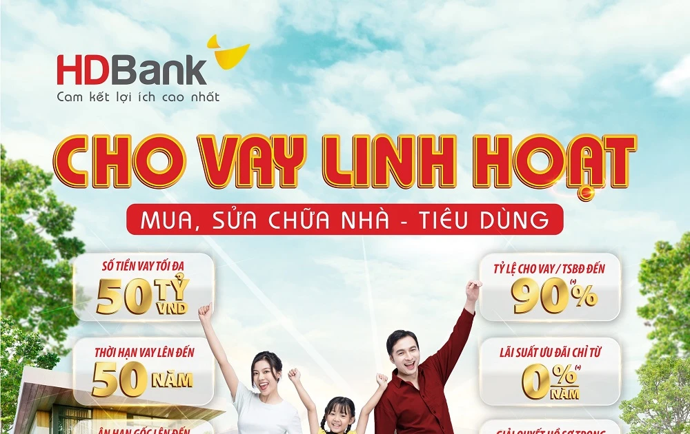 Thị trường bất động sản ấm thêm khi HDBank cho vay đến 50 năm với tỷ lệ ...