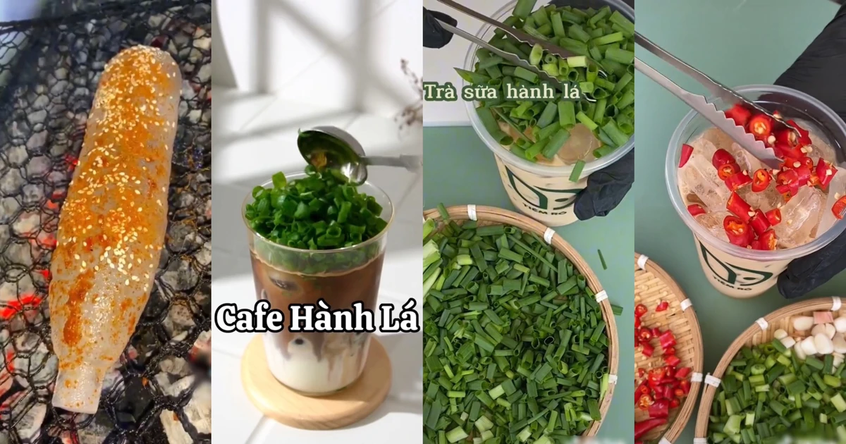 Hết trà sữa hành lá đến cà phê hành lá, chuyên gia khuyến cáo | Báo ...