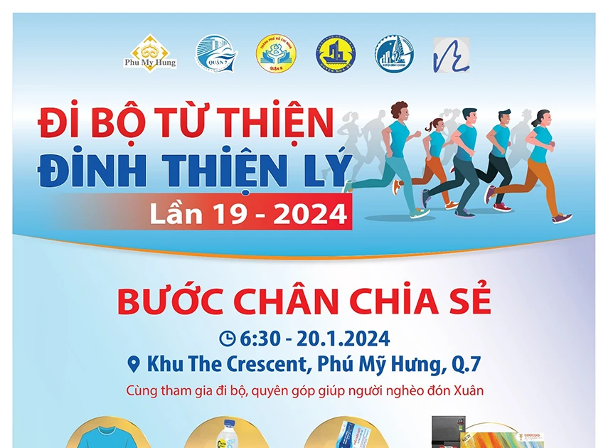 Bước chân chia sẻ - Bước chân lan tỏa yêu thương | Báo Pháp Luật TP. Hồ ...