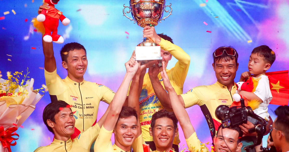 Đội TP.HCM Vinama bất ngờ rút lui khỏi giải đua xe đạp BTV | Báo Pháp ...