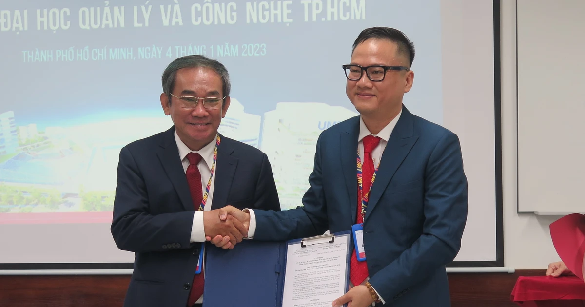 PGS-TS Hồ Thanh Phong làm Phó hiệu trưởng Trường ĐH Quản lý và Công nghệ TP.HCM | Báo Pháp Luật ...