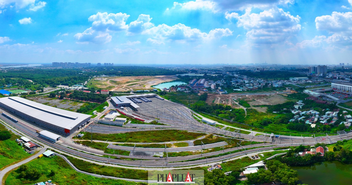 Ngắm depot Long Bình 'đại bản doanh' tuyến Metro Bến Thành - Suối Tiên ...