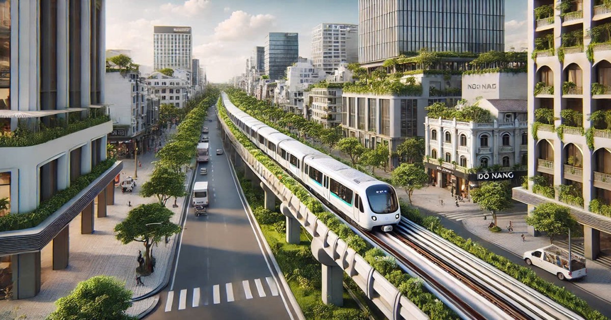 Phác họa 'hình hài' đường sắt đô thị tại Đà Nẵng dài 204 km | Báo Pháp ...