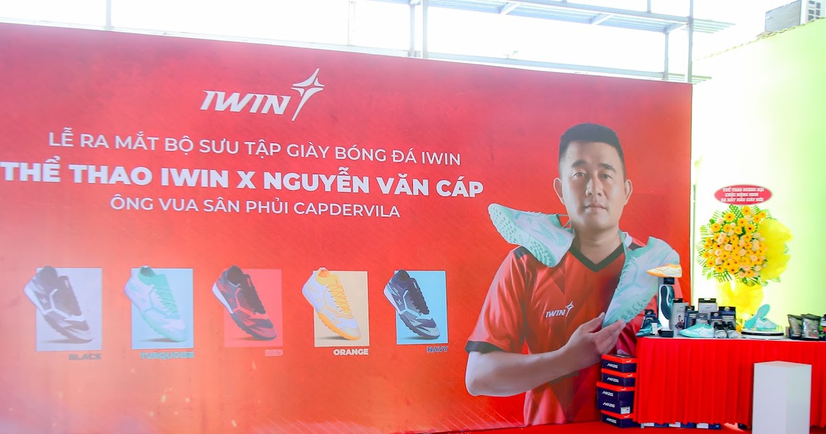 “Vua phủi Capdervilar” Sài thành ra mắt cực phẩm giày iWin Mazig | Báo Pháp Luật TP. Hồ Chí Minh