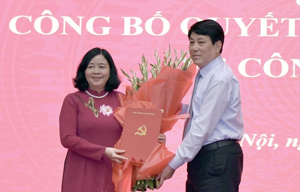 Bà Bùi Thị Minh Hoài làm Bí thư Thành ủy Hà Nội | Báo Pháp Luật TP. Hồ Chí Minh