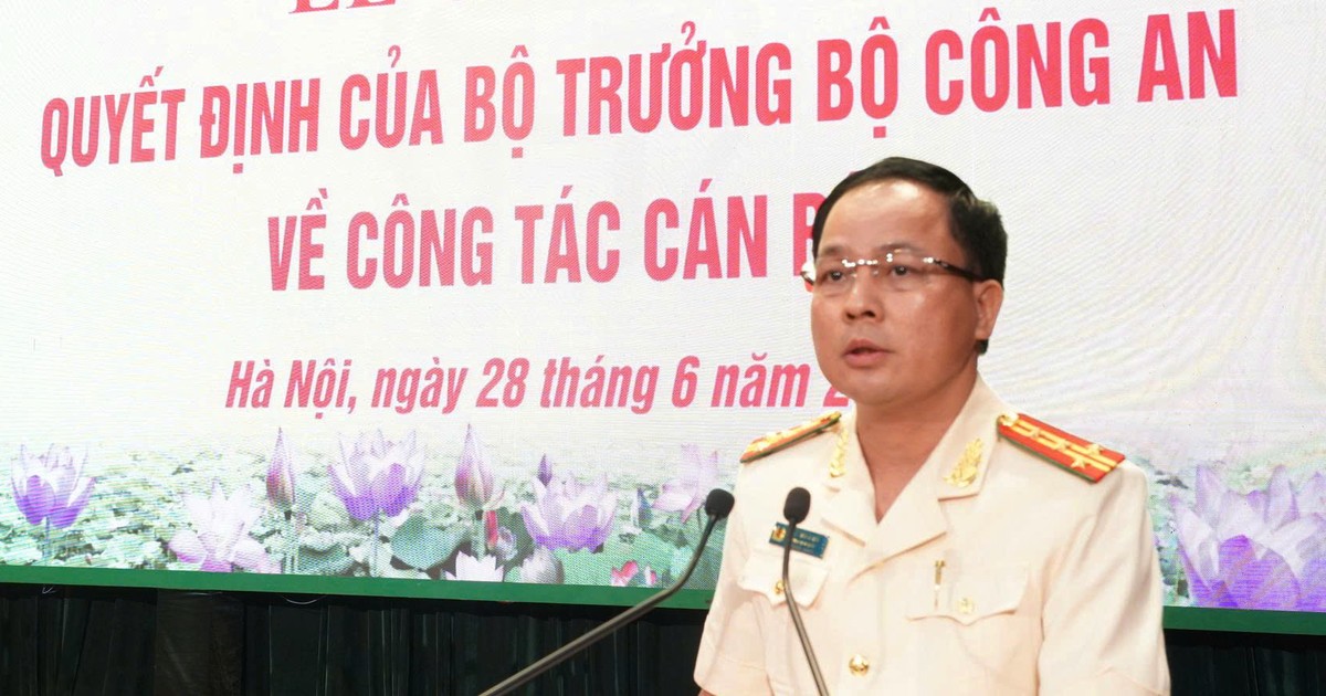 Bộ Công an bổ nhiệm Đại tá Lê Văn Tuân giữ chức Phó Giám đốc Công an Hà Nội | Báo Pháp Luật TP ...