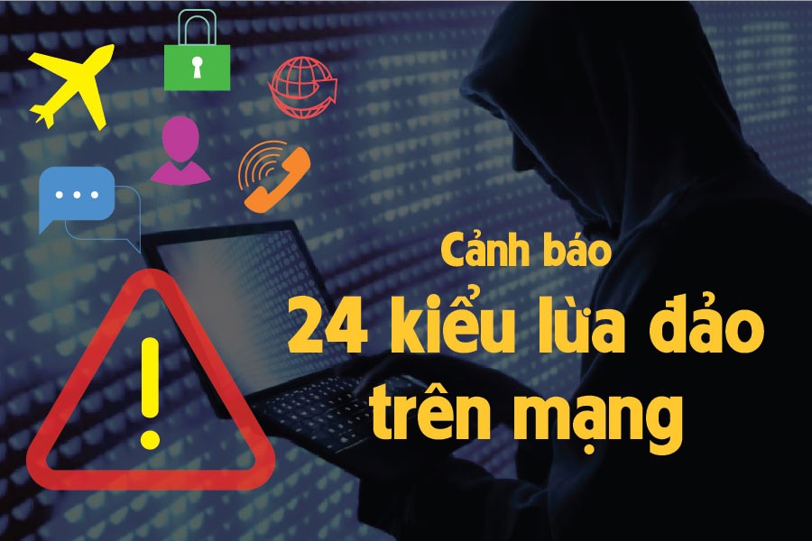 Cảnh báo 24 kiểu lừa đảo trên mạng | Báo Pháp Luật TP. Hồ Chí Minh