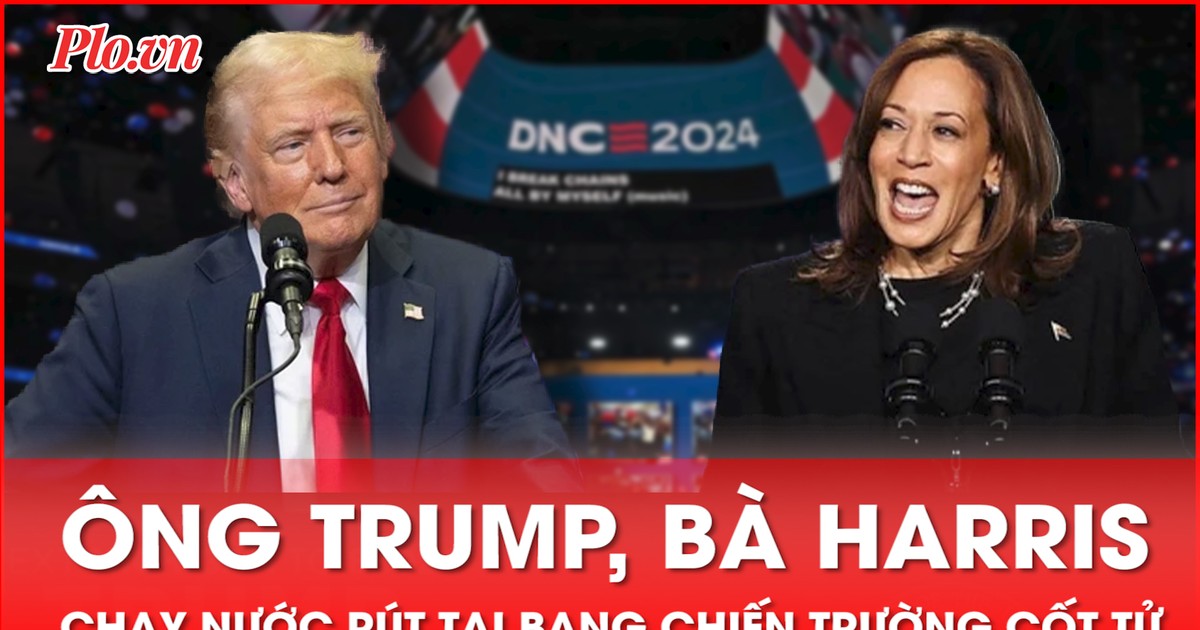 Ông Trump, bà Harris chạy nước rút tại bang chiến trường trước ngày bầu cử Mỹ 2024 | Báo Pháp ...