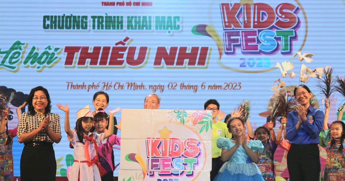 Lần đầu tiên TP.HCM tổ chức Lễ hội thiếu nhi - KIDS FEST 2023 | Báo ...