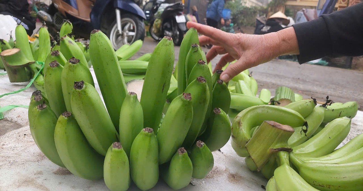 Chợ 25 Tết, 350.000- 500.000 đồng/nải chuối xanh | Báo Pháp Luật TP. Hồ ...