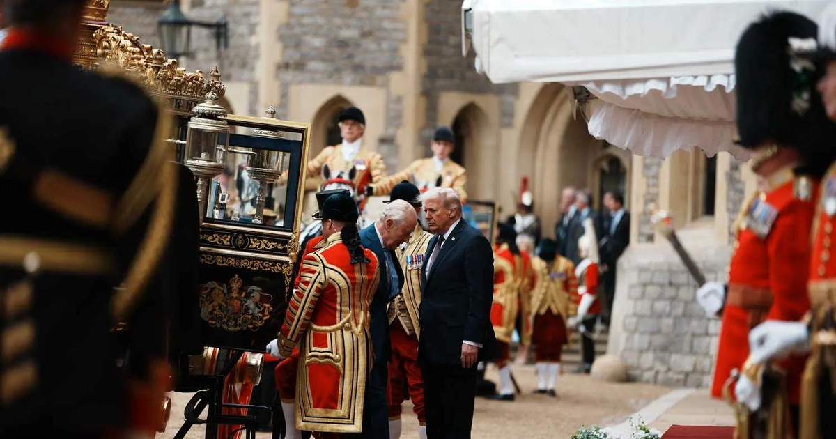 Chùm ảnh: Vua Charles III đón tiếp Tổng thống Trump | Báo Pháp Luật TP ...