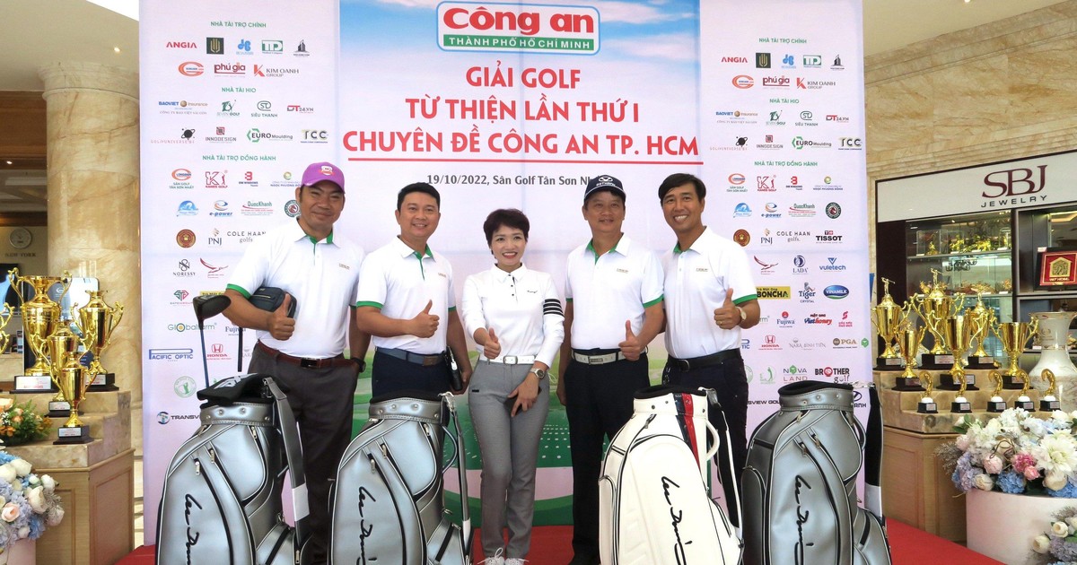 Giải Golf từ thiện của Chuyên đề Công an TP.HCM thu gần 6 tỉ đồng | Báo ...