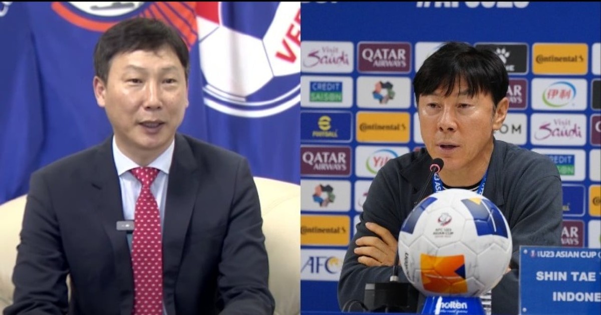 HLV Kim Sang-sik thách đấu Shin Tae-yong đang yếu thế | Báo Pháp Luật ...