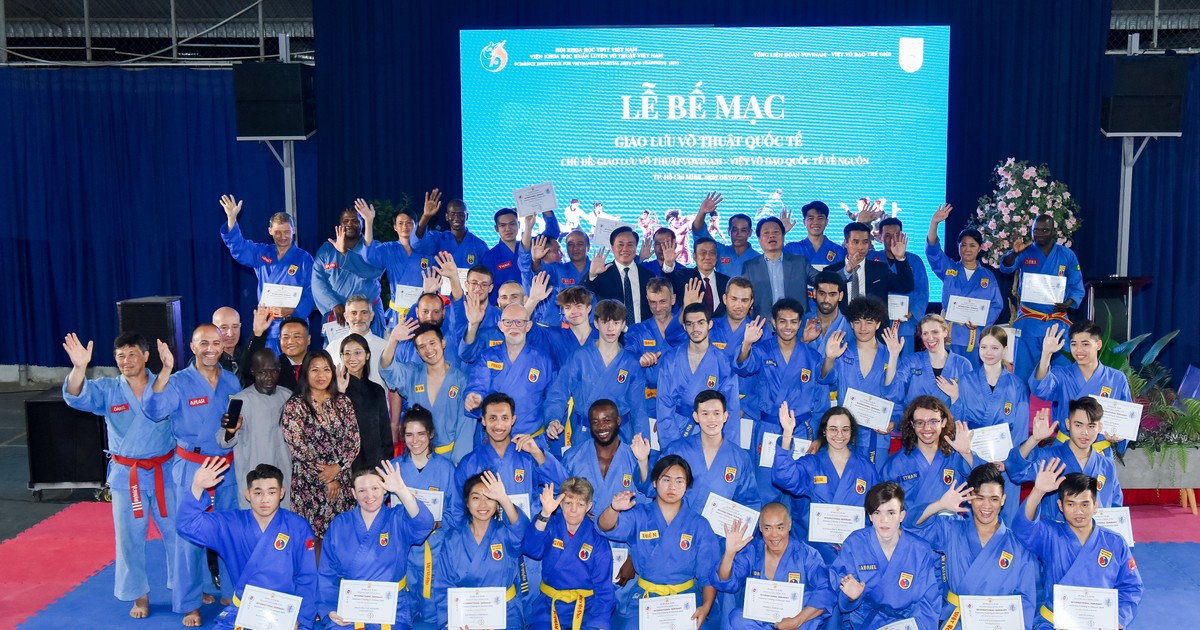 Vovinam - Việt Võ Đạo: Hành trình về nguồn và lan tỏa võ học Việt | Báo ...