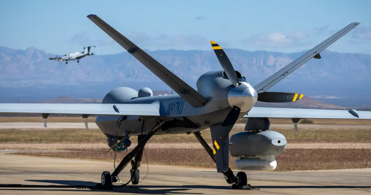 Biết gì về UAV MQ-9 Reaper của Mỹ bị rơi ở Biển Đen? | Báo Pháp Luật TP ...