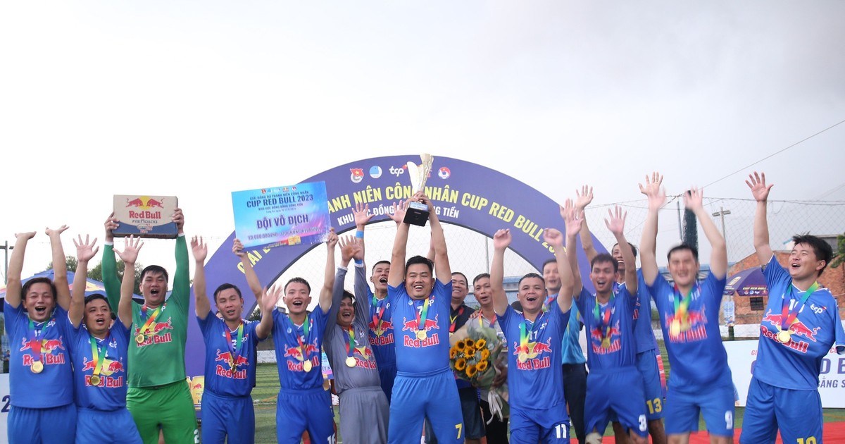 Đội FC Ching Luh vô địch Giải bóng đá Thanh niên công nhân khu vực Đồng ...