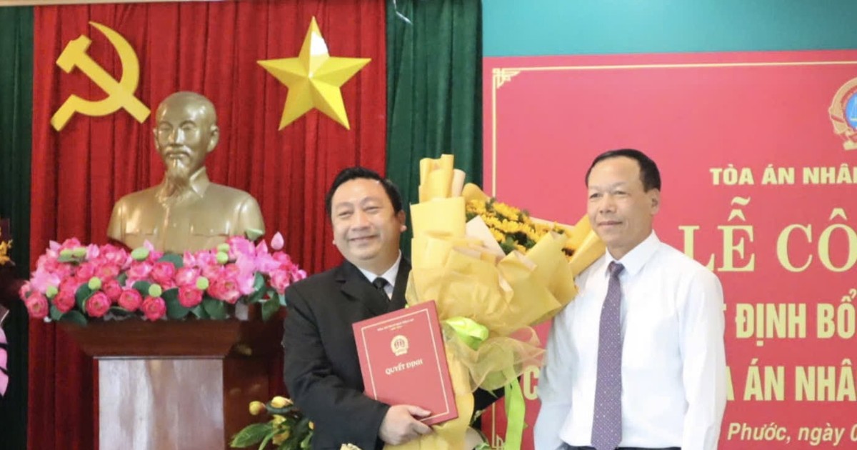 Ông Đặng An Thanh Làm Chánh án Tand Tỉnh Bình Phước Báo Pháp Luật Tp Hồ Chí Minh
