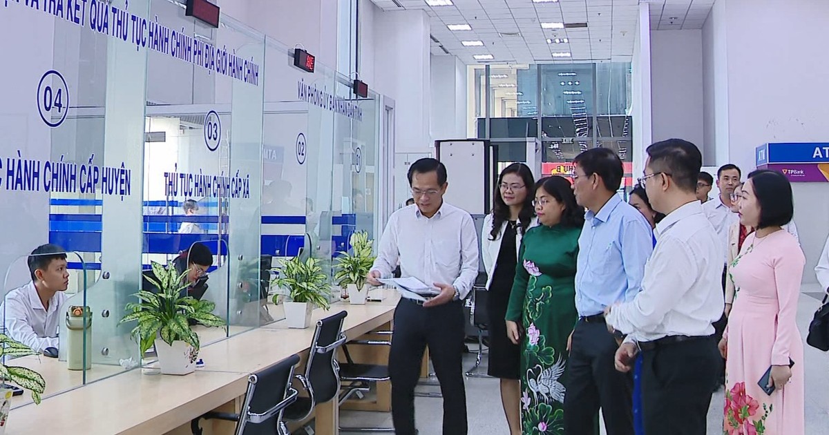 Ra mắt Trung tâm Phục vụ hành chính công tỉnh Bình Dương | Báo Pháp Luật TP. Hồ Chí Minh