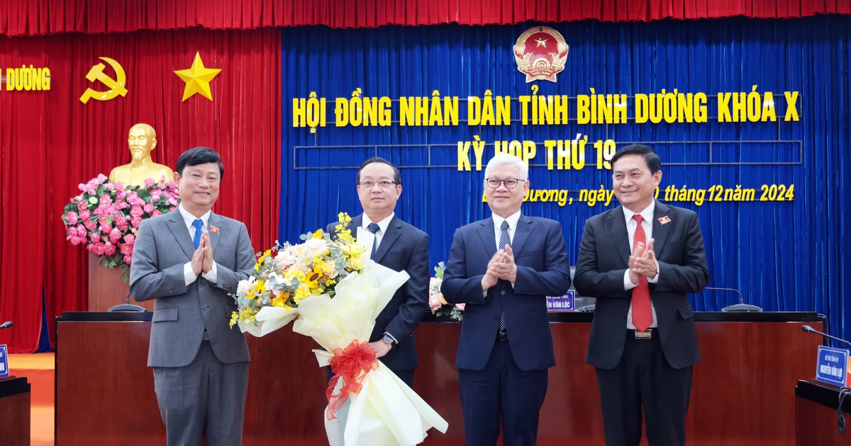 Ông Bùi Minh Thạnh được bầu làm Phó Chủ tịch UBND tỉnh Bình Dương | Báo ...