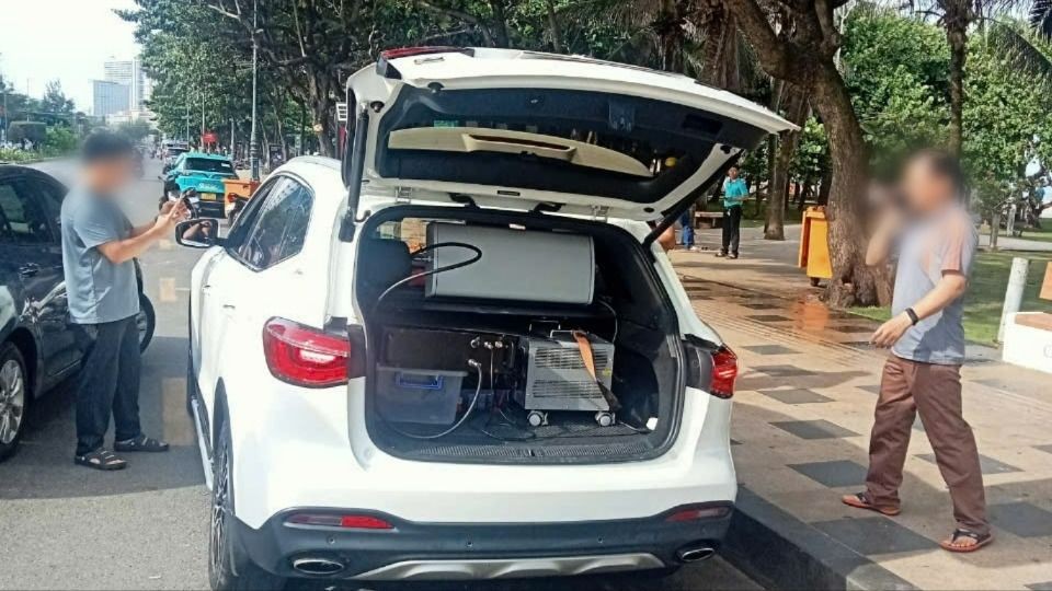 Bắt đối tượng người nước ngoài dùng xe ô tô chở thiết bị phát tán tin nhắn rác ở Vũng Tàu | Báo ...