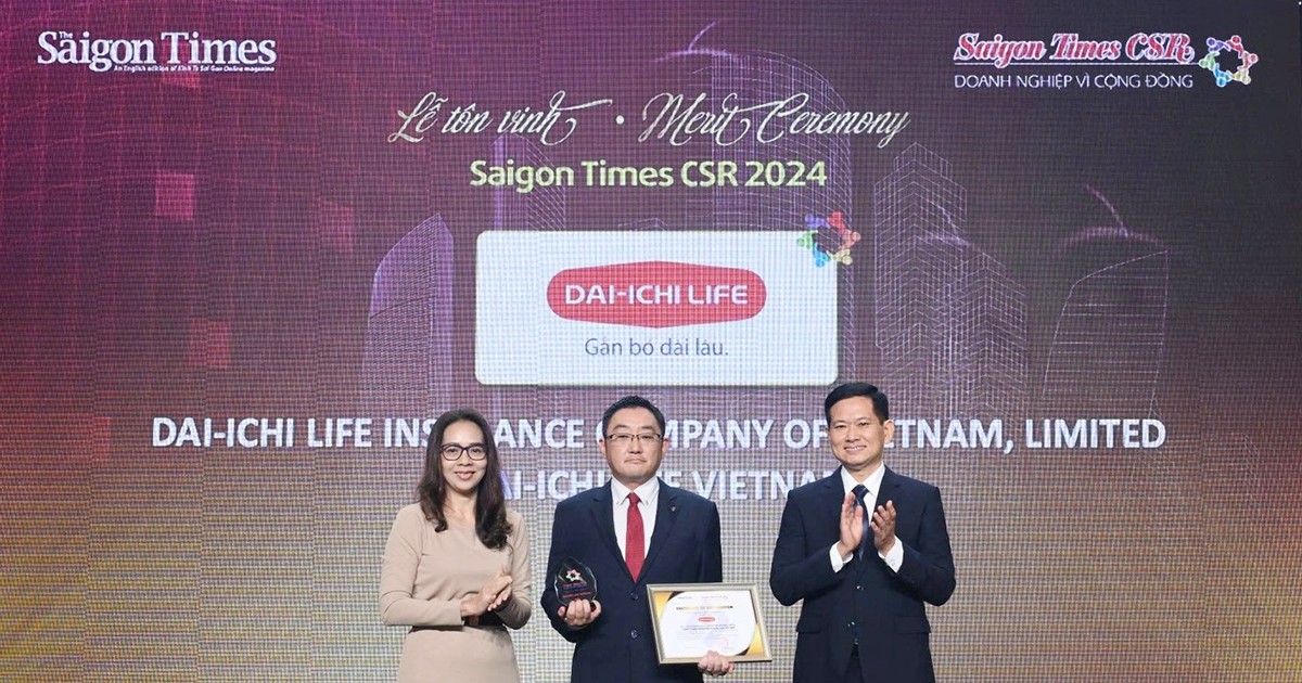 Dai-ichi Life Việt Nam: “Doanh nghiệp vì cộng đồng - Saigon Times CSR” lần thứ 6 liên tiếp | Báo ...