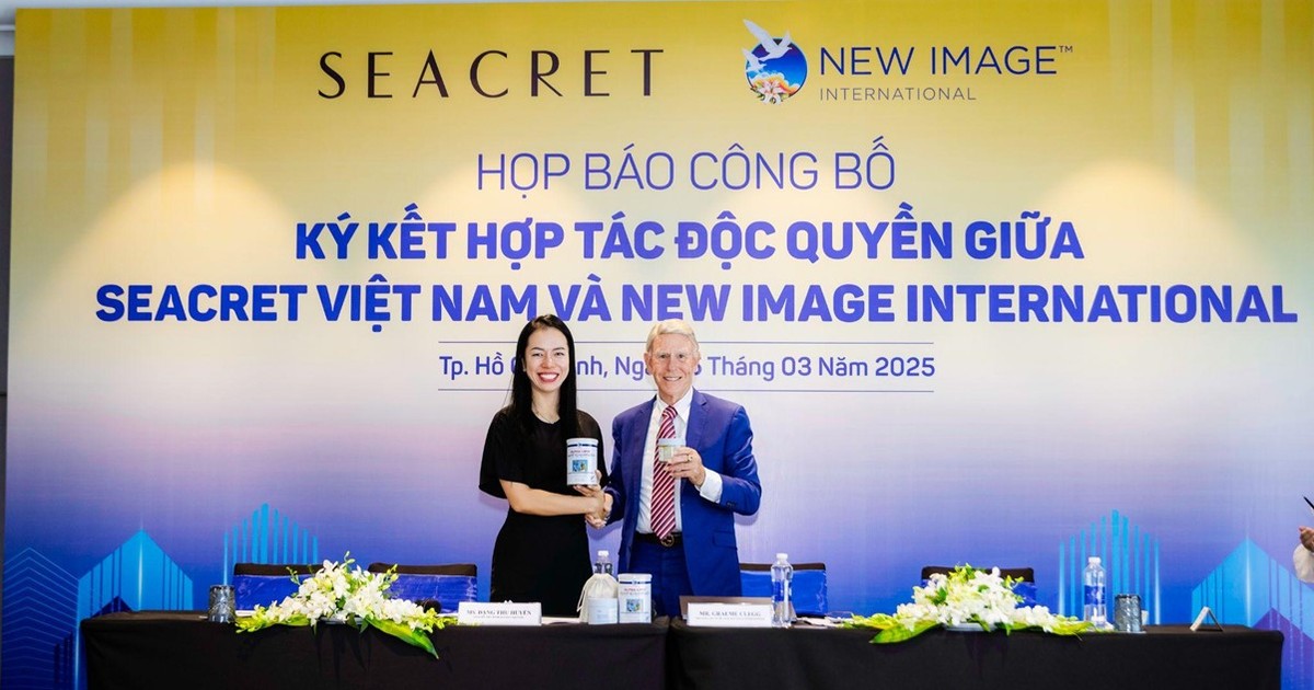New Image International ký hợp tác chiến lược cùng Seacret Việt Nam | Báo Pháp Luật TP. Hồ Chí Minh