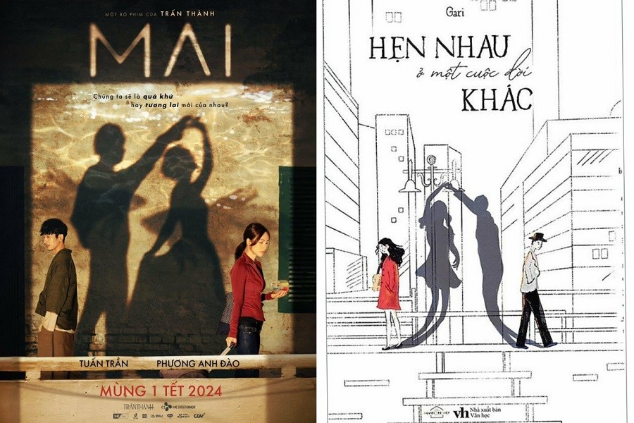 Poster phim Mai của Trấn Thành bị nghi đạo nhái; NSƯT Chí Trung đáp trả ...