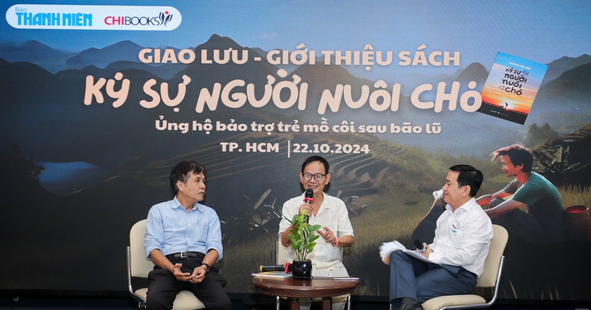 Nhà báo Hoàng Hải Vân dùng nhuận bút sách hỗ trợ trẻ mồ côi do bão lũ ...