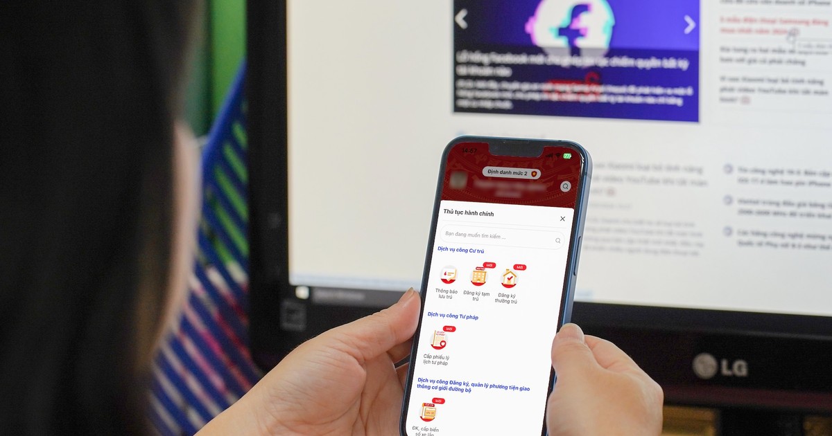 Cách làm lý lịch tư pháp online bằng ứng dụng VNeID mới nhất | Chuyên mục CNTT báo Pháp Luật TP.HCM