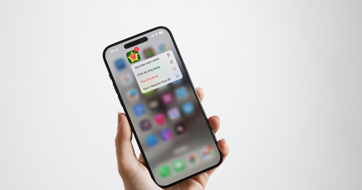 Cách khóa và ẩn ứng dụng trên iPhone chạy iOS 18 | Chuyên mục CNTT báo ...