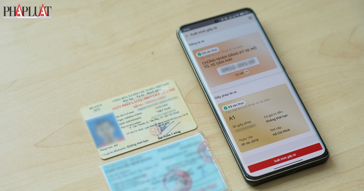 2 cách đổi GPLX online mới nhất từ năm 2025 | Báo Pháp Luật TP. Hồ Chí Minh