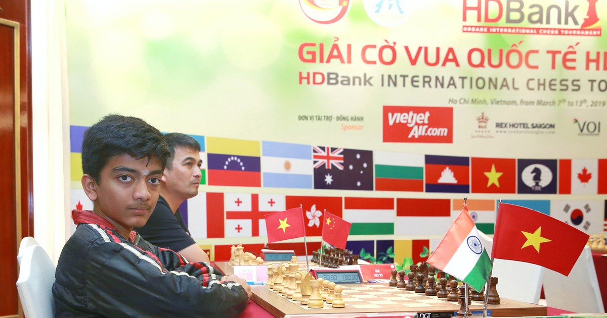Đại kiện tướng trẻ thứ 2 thế giới dẫn đầu giải cờ vua HDBank | Báo Pháp ...