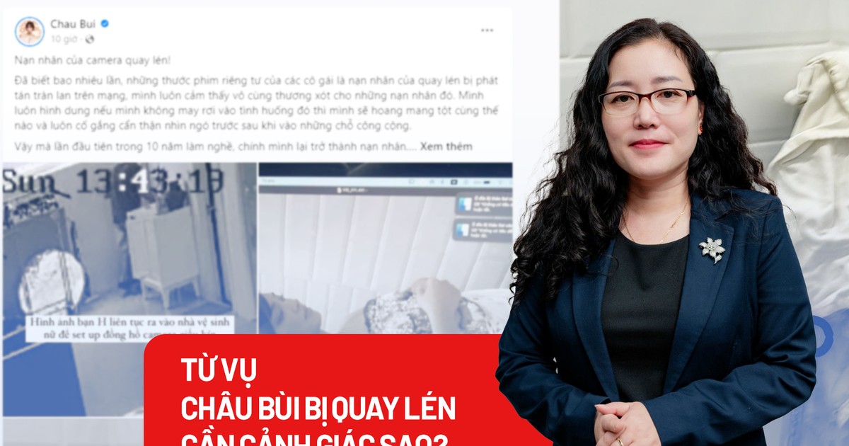 Thấy gì từ vụ người mẫu Châu Bùi bị quay lén? | Báo Pháp Luật TP. Hồ Chí Minh