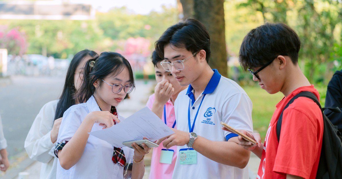 Điểm chuẩn Trường ĐH Công nghệ thông tin cao nhất lên đến 29,6 | Báo Pháp Luật TP. Hồ Chí Minh
