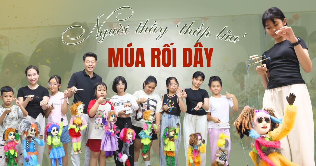 Lớp học múa rối dây đặc biệt giữa lòng TP.HCM | Báo Pháp Luật TP. Hồ ...