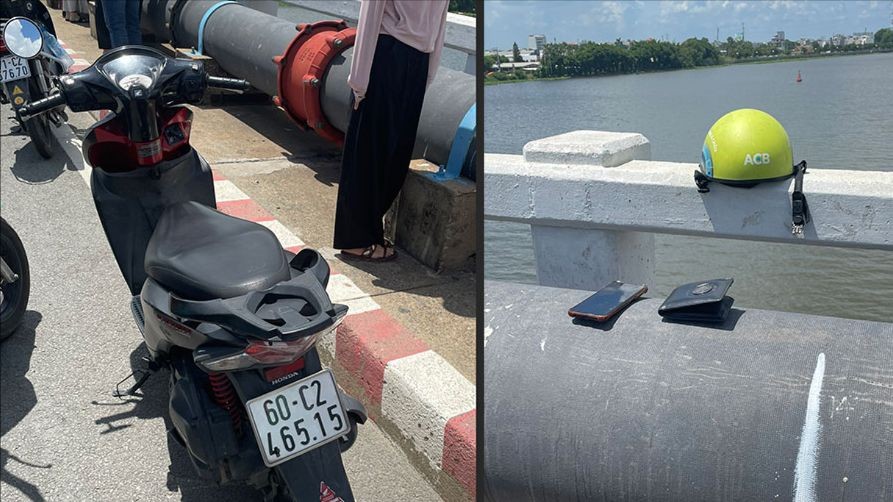 Tích cực tìm kiếm người bỏ xe máy, ví… nhảy cầu Bình Phước | Báo Pháp ...