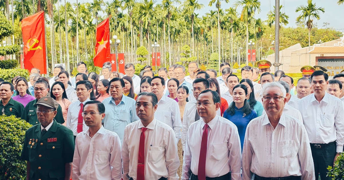 TP.HCM: Lễ giỗ 84 năm ngày các nguyên lãnh đạo Đảng hy sinh tại Ngã Ba Giồng | Báo Pháp Luật TP ...
