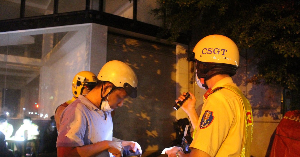 Đi mời đám cưới về bị CSGT Bình Thạnh phát hiện nồng độ cồn không tưởng ...