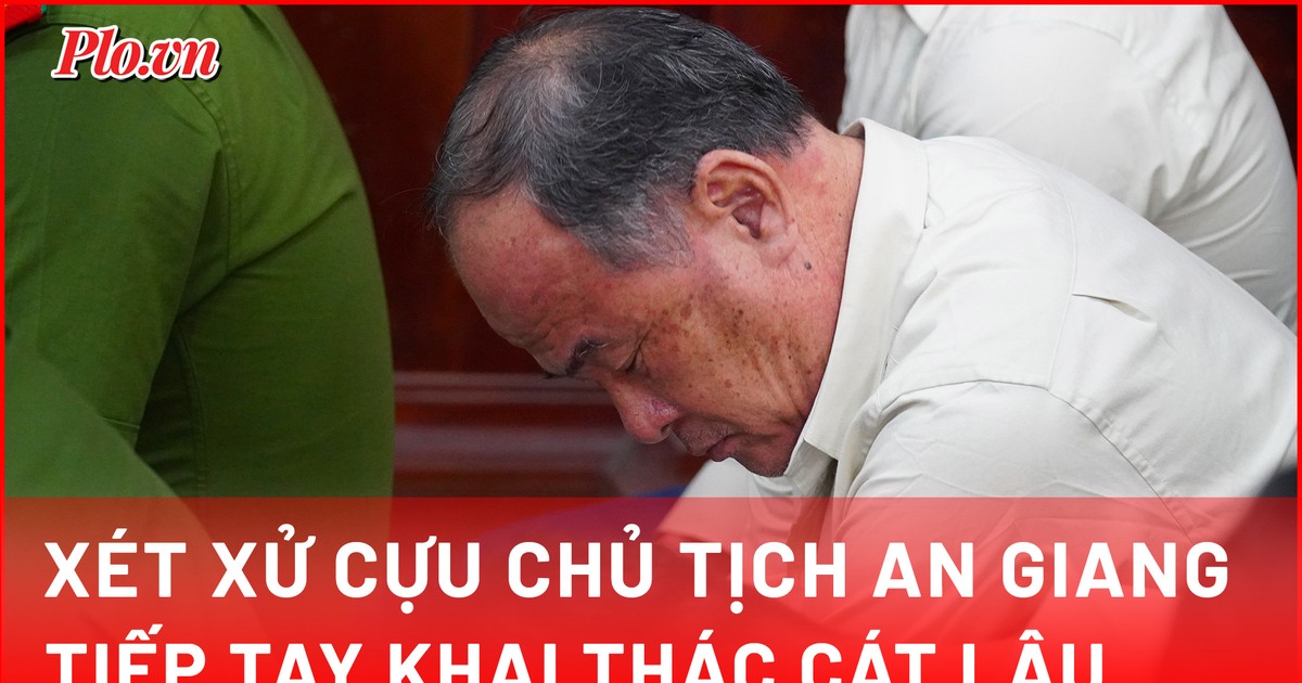 Video: 44 bị cáo hầu tòa vụ án khai thác cát lậu lớn nhất nước | Báo ...