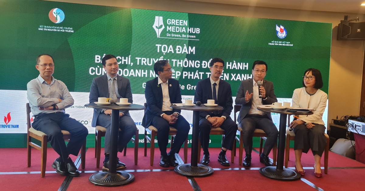Báo chí sẽ đồng hành cùng doanh nghiệp để Việt Nam phát triển xanh và ...