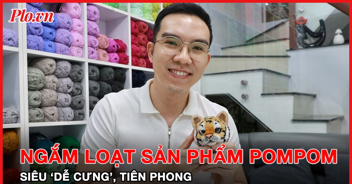 Gặp chàng trai tiên phong lan tỏa nghệ thuật pompom tại Việt Nam | Báo Pháp Luật TP. Hồ Chí Minh
