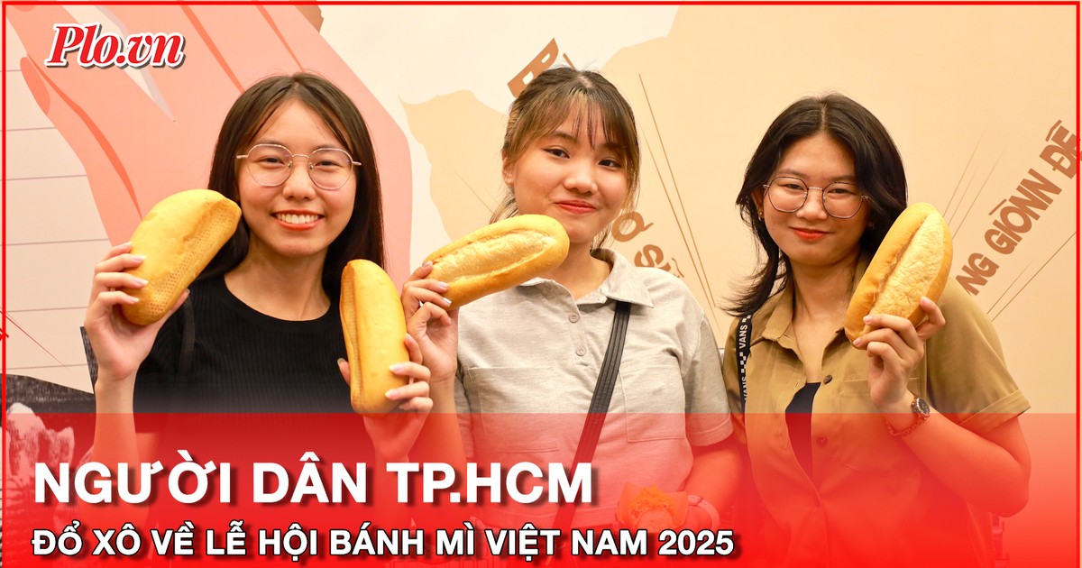 Video: Hàng ngàn người đổ về Lễ hội Bánh mì Việt Nam 2025 | Báo Pháp Luật TP. Hồ Chí Minh