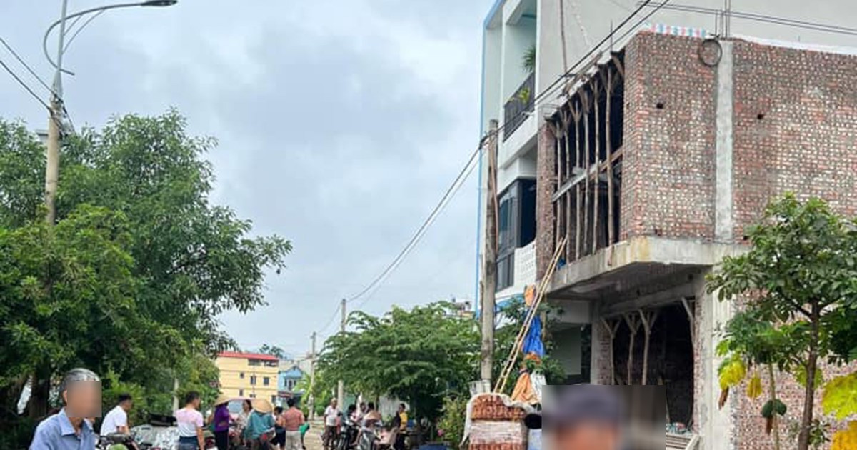 Hai cha con bị điện giật tử vong trong căn nhà đang xây | Báo Pháp Luật ...