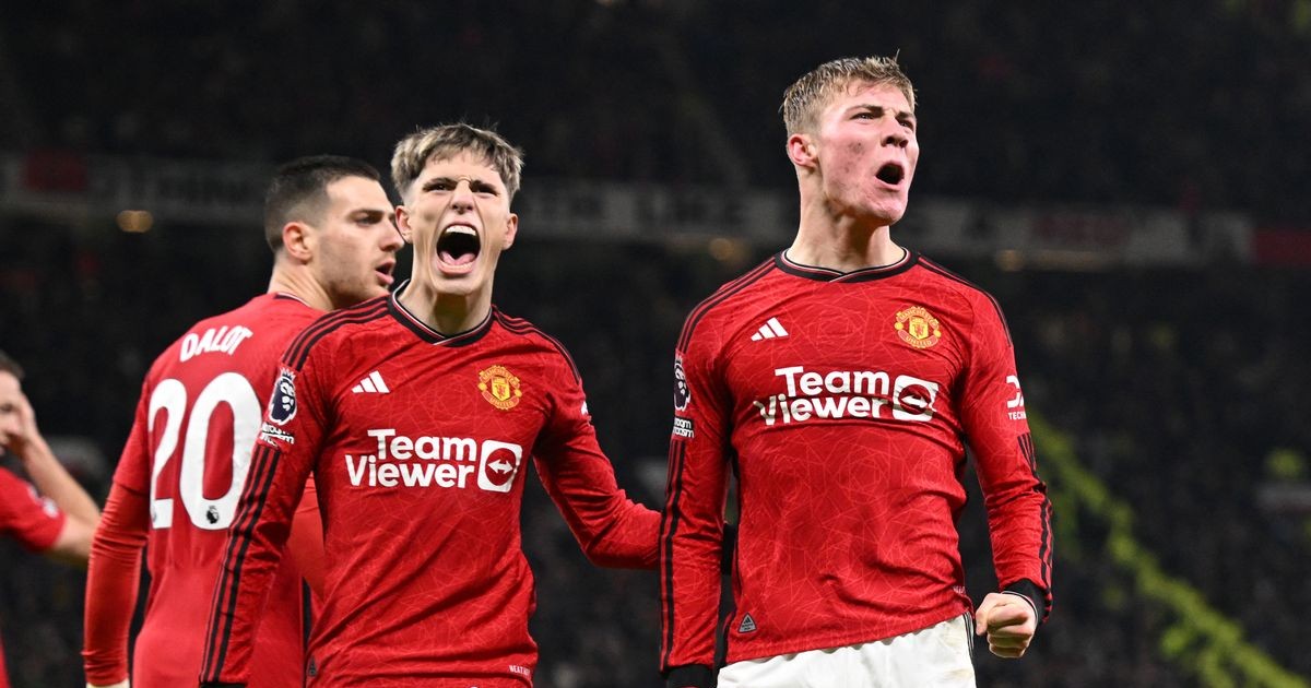 Garnacho và Hojlund chia sẻ đầy cảm xúc sau khi giúp MU ngược dòng | Báo Pháp Luật TP. Hồ Chí Minh