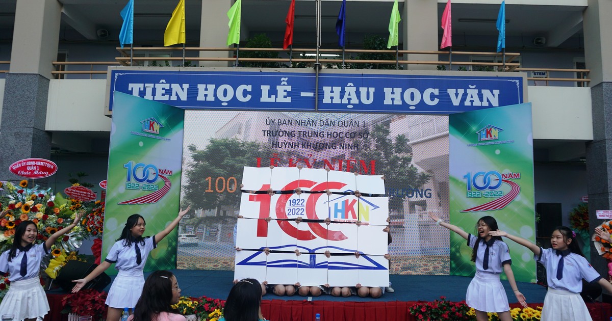 Bà Trương Mỹ Hoa dự lễ kỷ niệm 100 năm thành lập Trường Huỳnh Khương Ninh | Báo Pháp Luật TP. Hồ ...