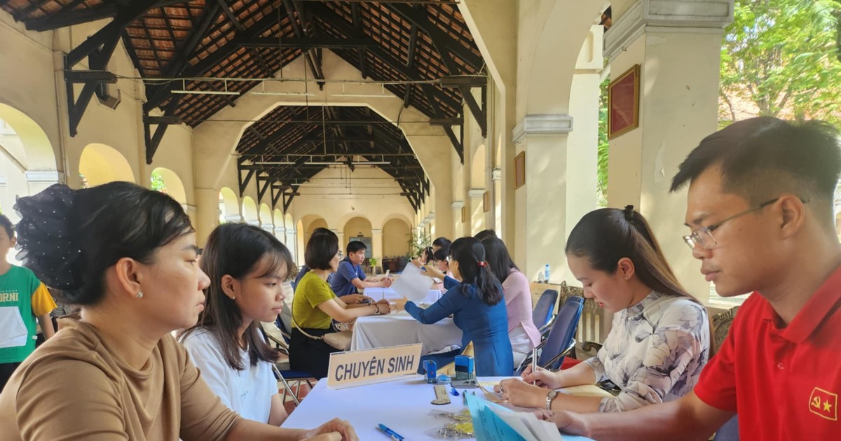 Điểm tên 5 trường chuyên của TP.HCM sau hợp nhất | Báo Pháp Luật TP. Hồ ...