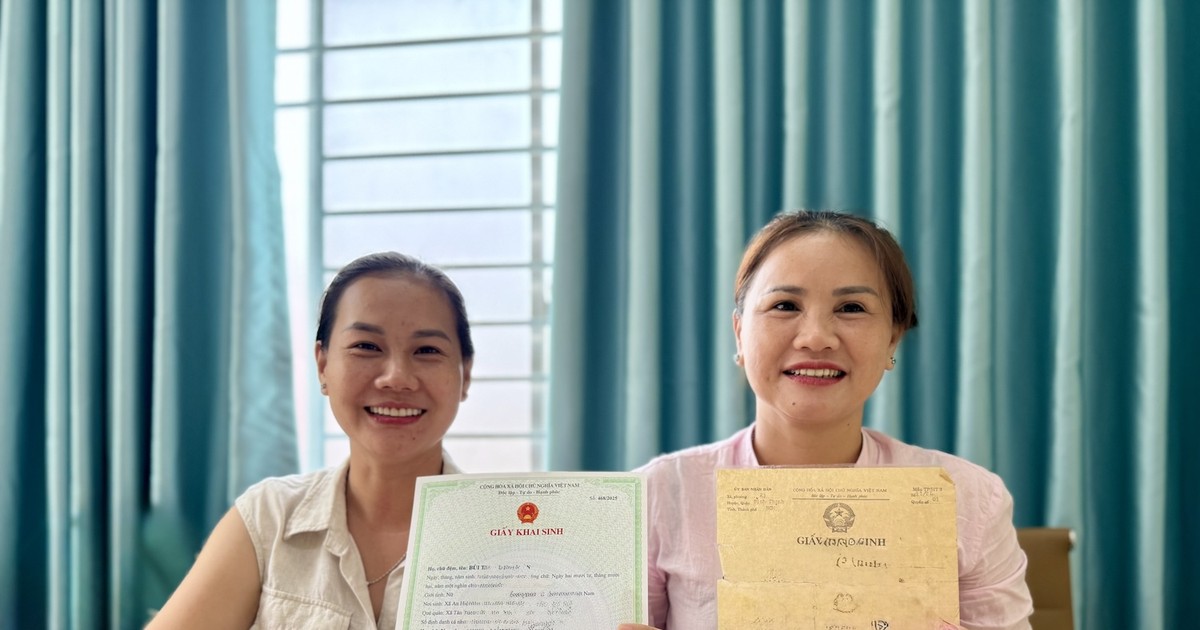 Vụ 1 giấy khai sinh hai chị em sử dụng: Người em được cấp giấy sau 2 năm chờ đợi | Báo Pháp Luật ...